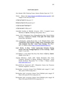 PENERAPAN METODE UMMI UNTUK MENINGKATKAN KUALITAS MEMBACA AL-QUR’AN SISWA MIN 9 NGANJUK ...